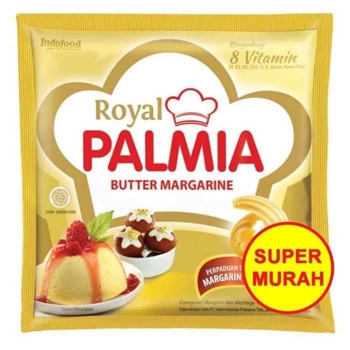 Jual Royal Palmia Butter Margarine Sachet 200 gr | Shopee Indonesia