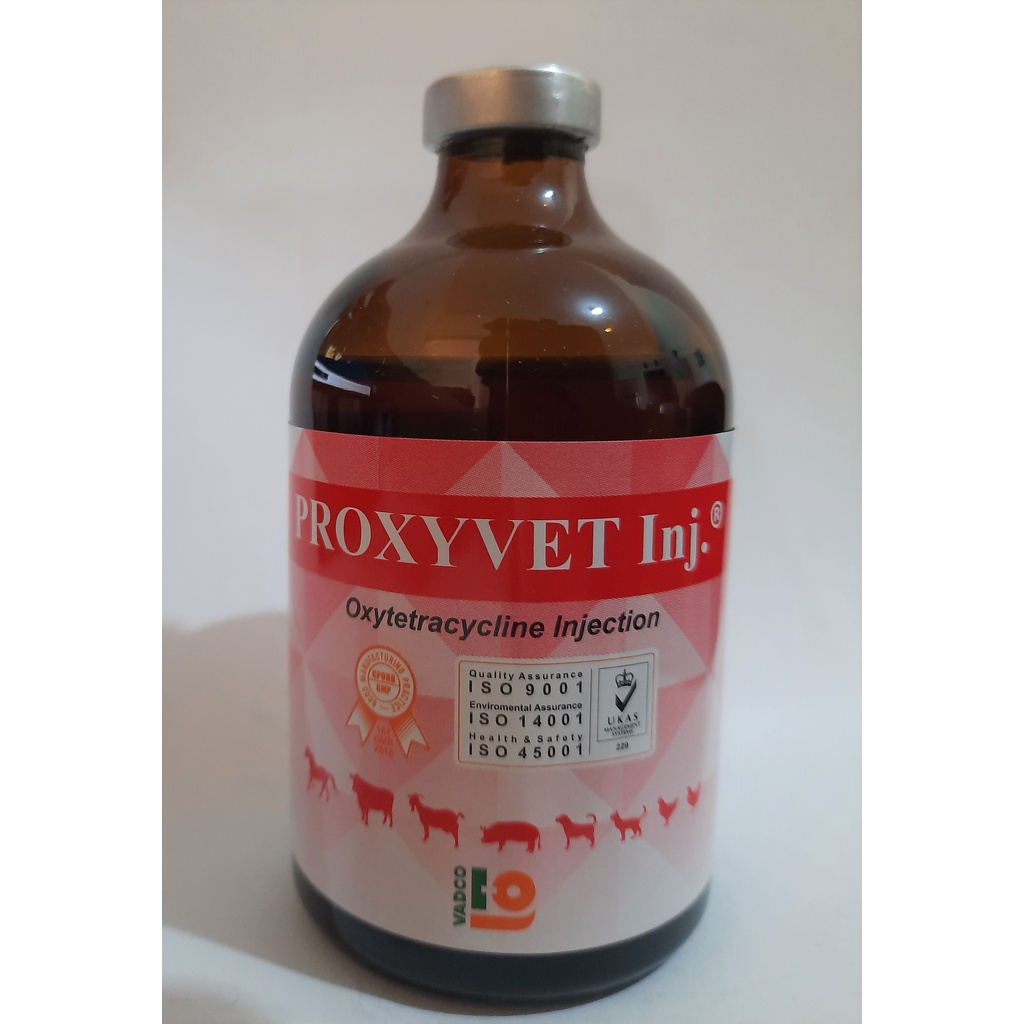 Jual PROXYVET INJ 100ML BY VADCO | OXYTETRACYCLINE INJECTION ...