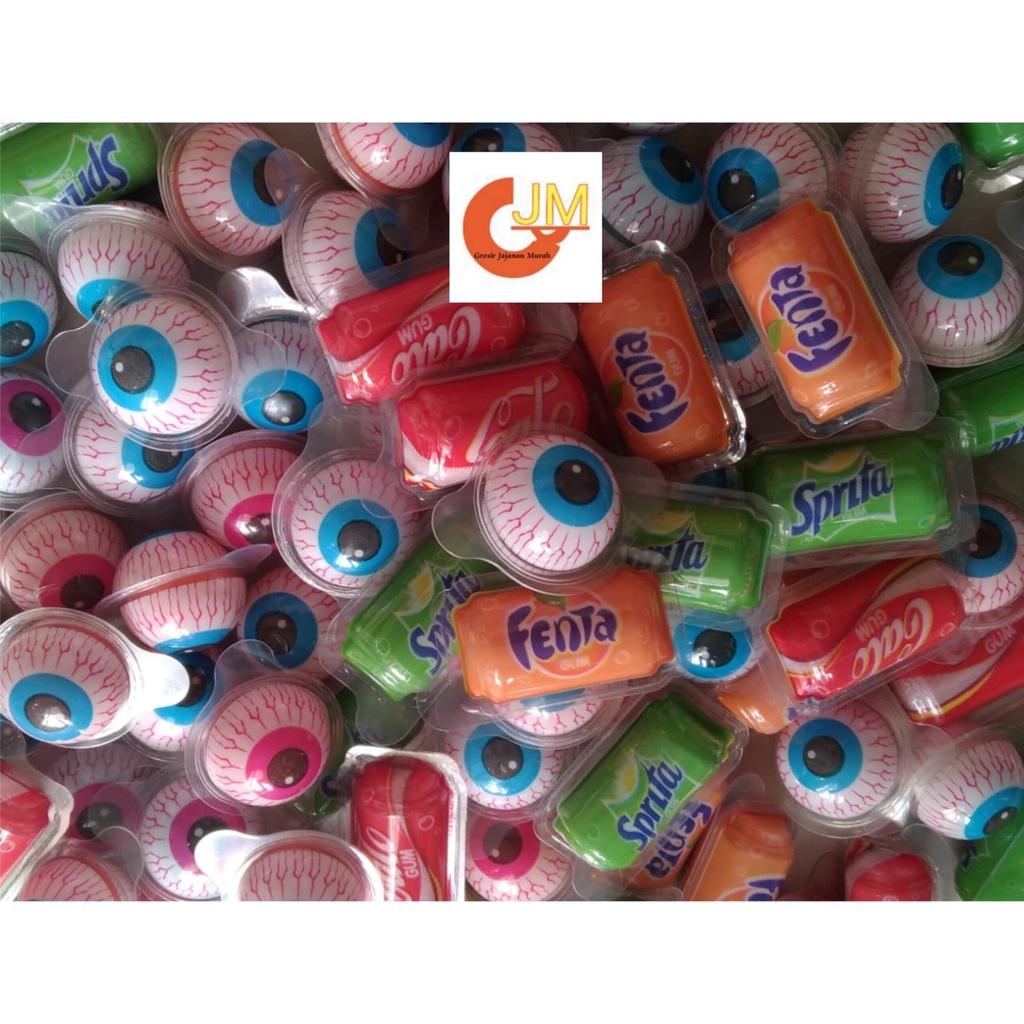 Jual PERMEN VIRAL BOLA MATA SNACK VIRAL MAKANAN RINGAN CANDY PERMEN ...