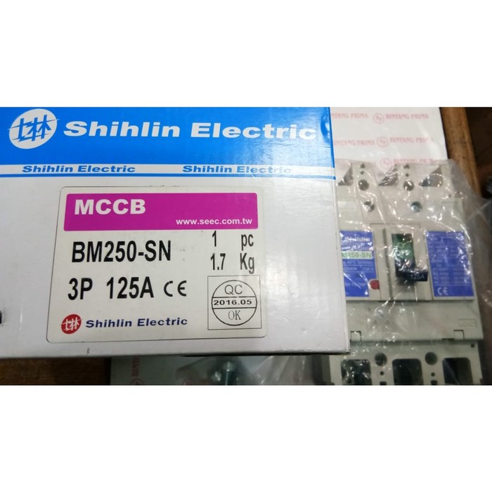 Jual MCCB / Breaker / NFB / No Fuse Breaker 125A-250A 3P BM250-SN Shihlin | Shopee Indonesia