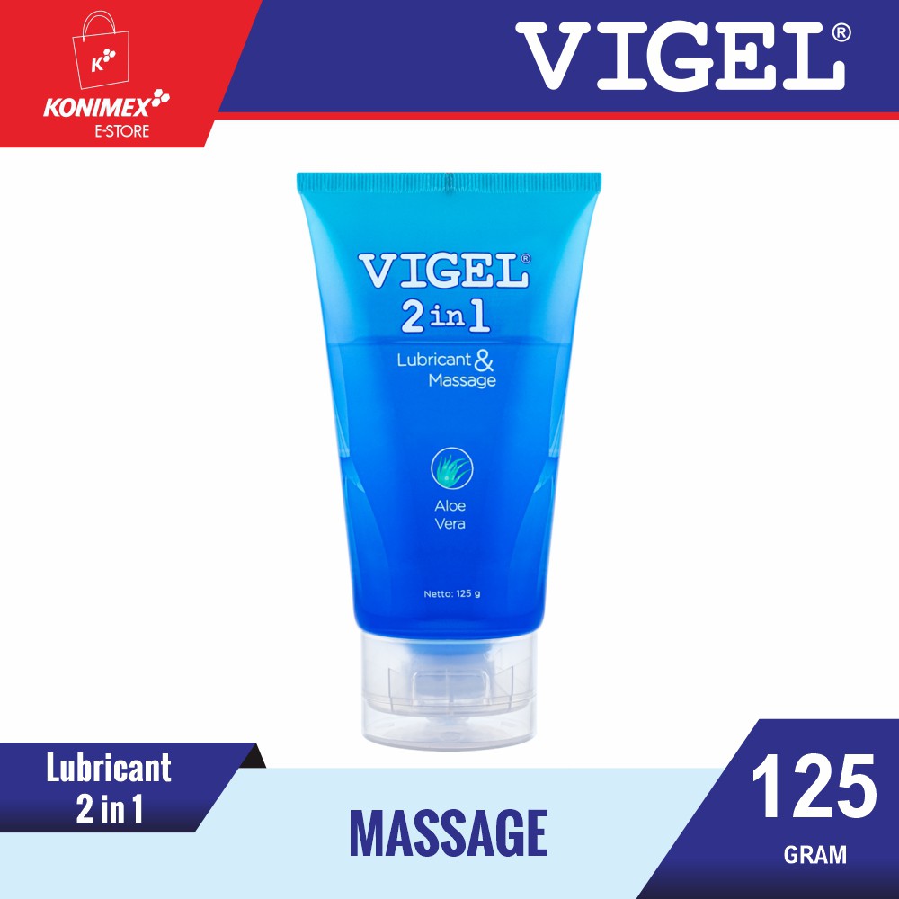 Vigel 2in1 Lubricant & Massage with Aloe Vera | Shopee Indonesia
