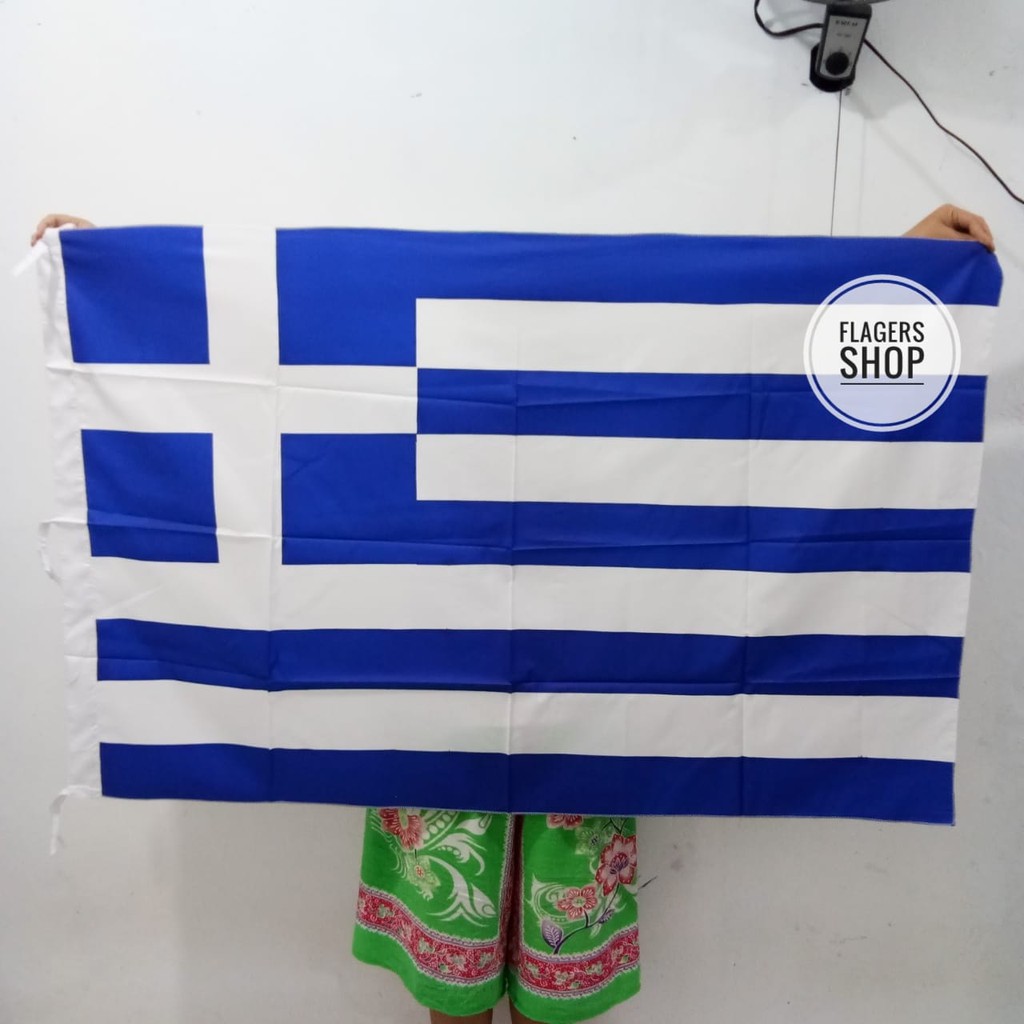 Jual Bendera Yunani/Greece 90x135 cm | Shopee Indonesia