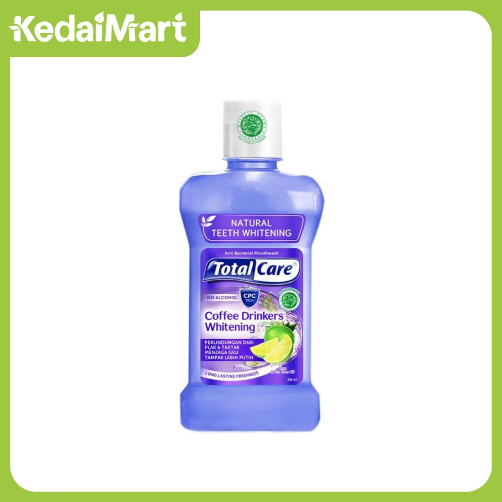 Jual Total Care Mouthwash Sparkling White 250 ml | Shopee Indonesia