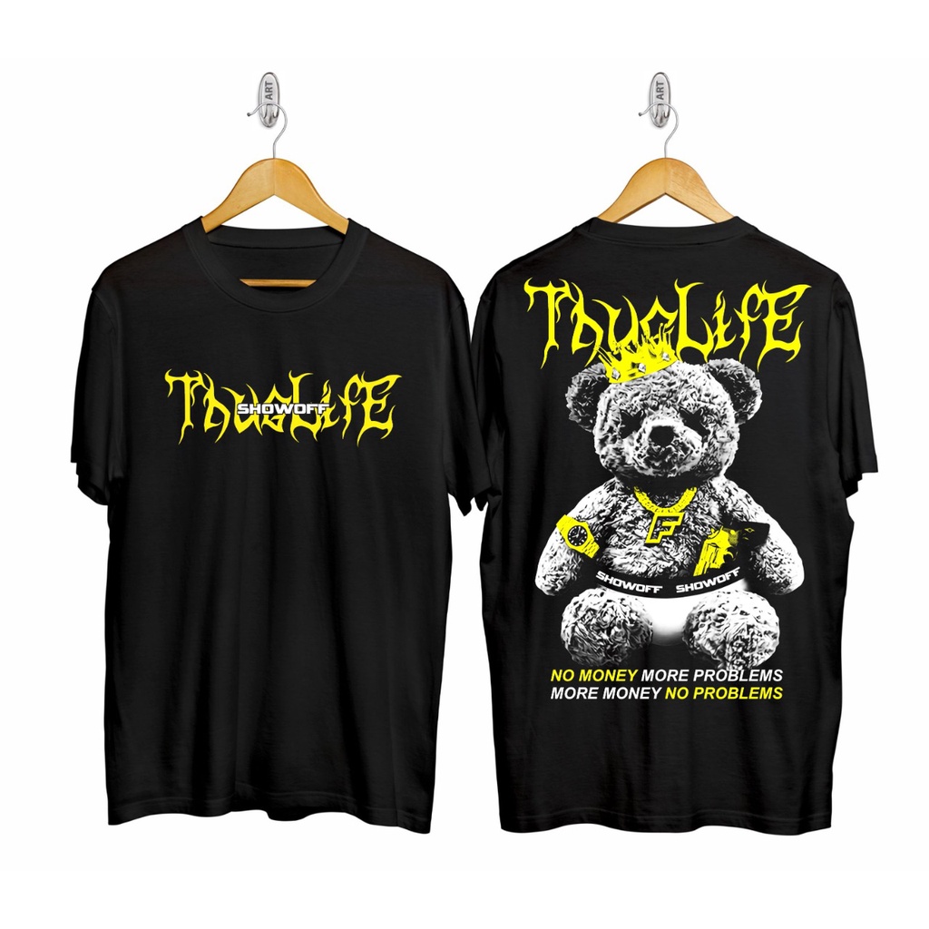 Jual BEAR THUG LIFE / 64 / KAOS PRIA / KAOS DISTRO / KAOS MURAH / KAOS ... Jual BEAR THUG LIFE / 64 / KAOS PRIA / KAOS DISTRO / KAOS MURAH / KAOS ...