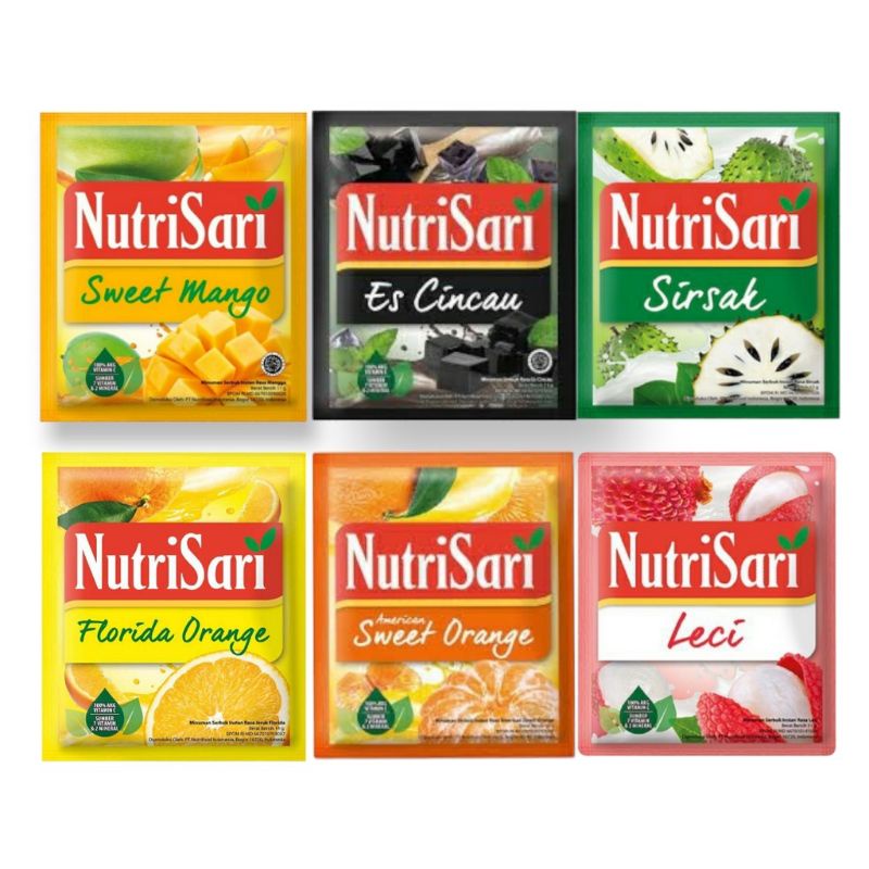 Jual Nutrisari Minuman Serbuk Instan - Satu Renceng (Isi 10 Sachet) | Shopee Indonesia