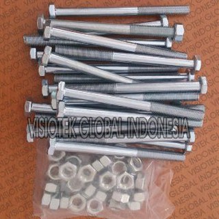 Jual Jual Mur Baut M12 Baud Tower Baud Triangle Baud BMP Murah | Shopee ...