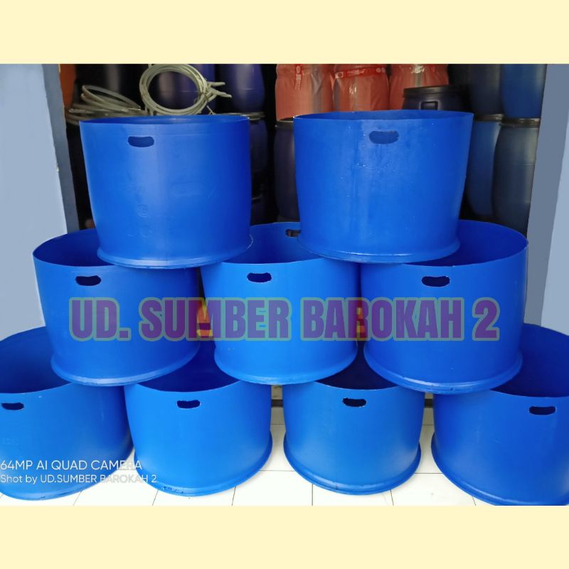 Jual tong sampah,tempat sampah 100L,drum biru,gentong air | Shopee ...