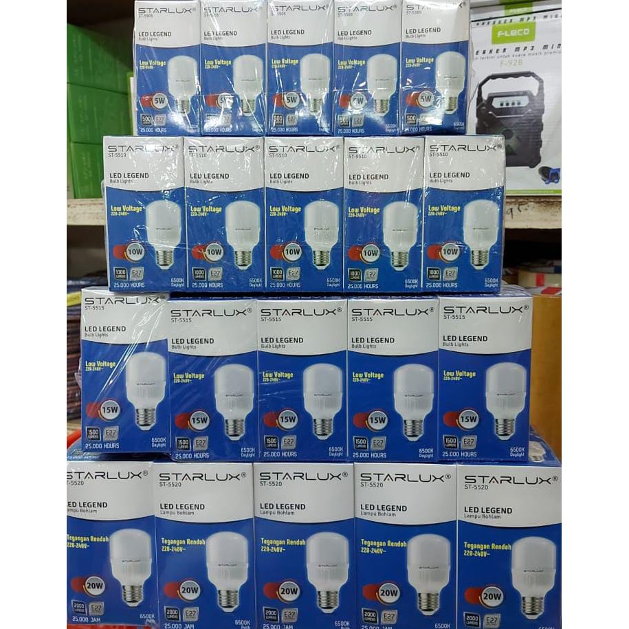 Jual Lampu Led Tabung 5,10,15,20 Watt Starlux | Shopee Indonesia