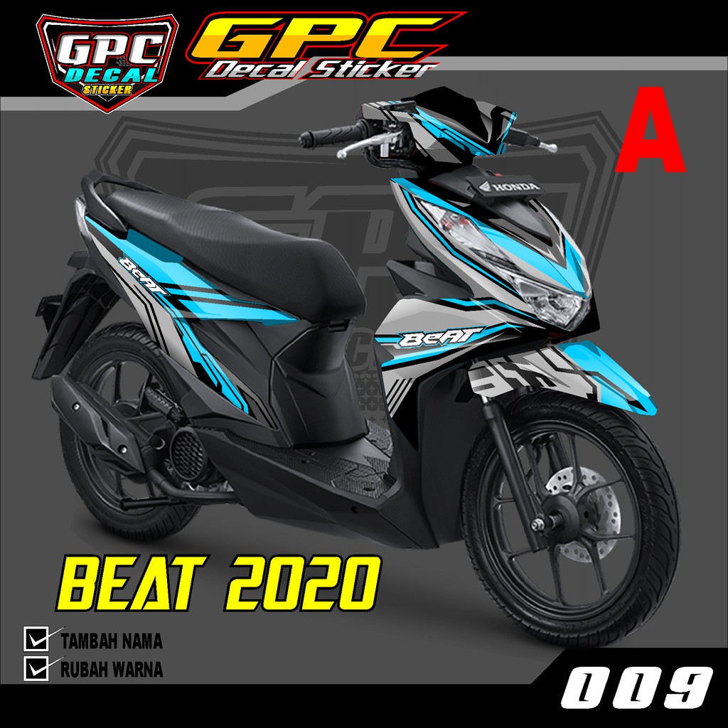Jual Decal sticker full body BEAT new fi 2020 Deluxe techno - dekal ...