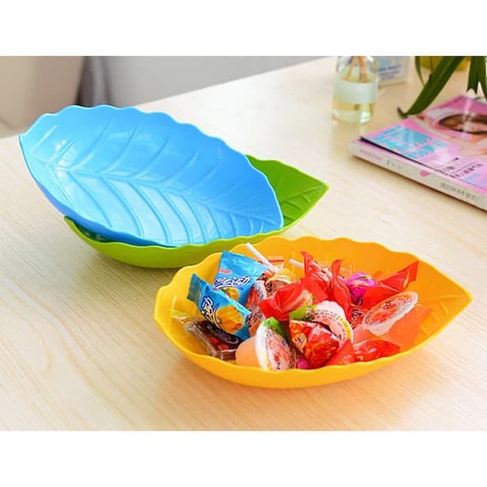 Jual Piring motif daun Snack Dish mini | Shopee Indonesia