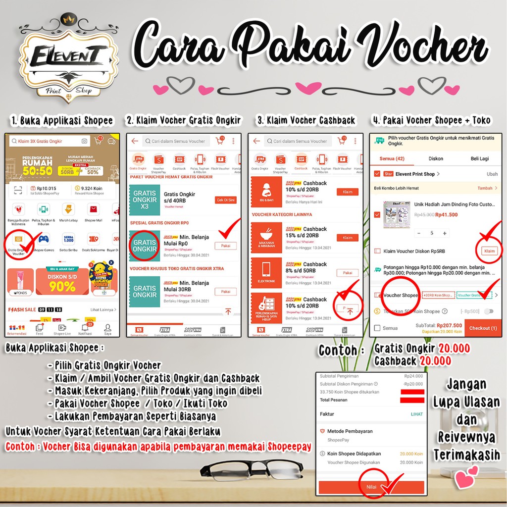 Produk Elevent Print Shop | Shopee Indonesia