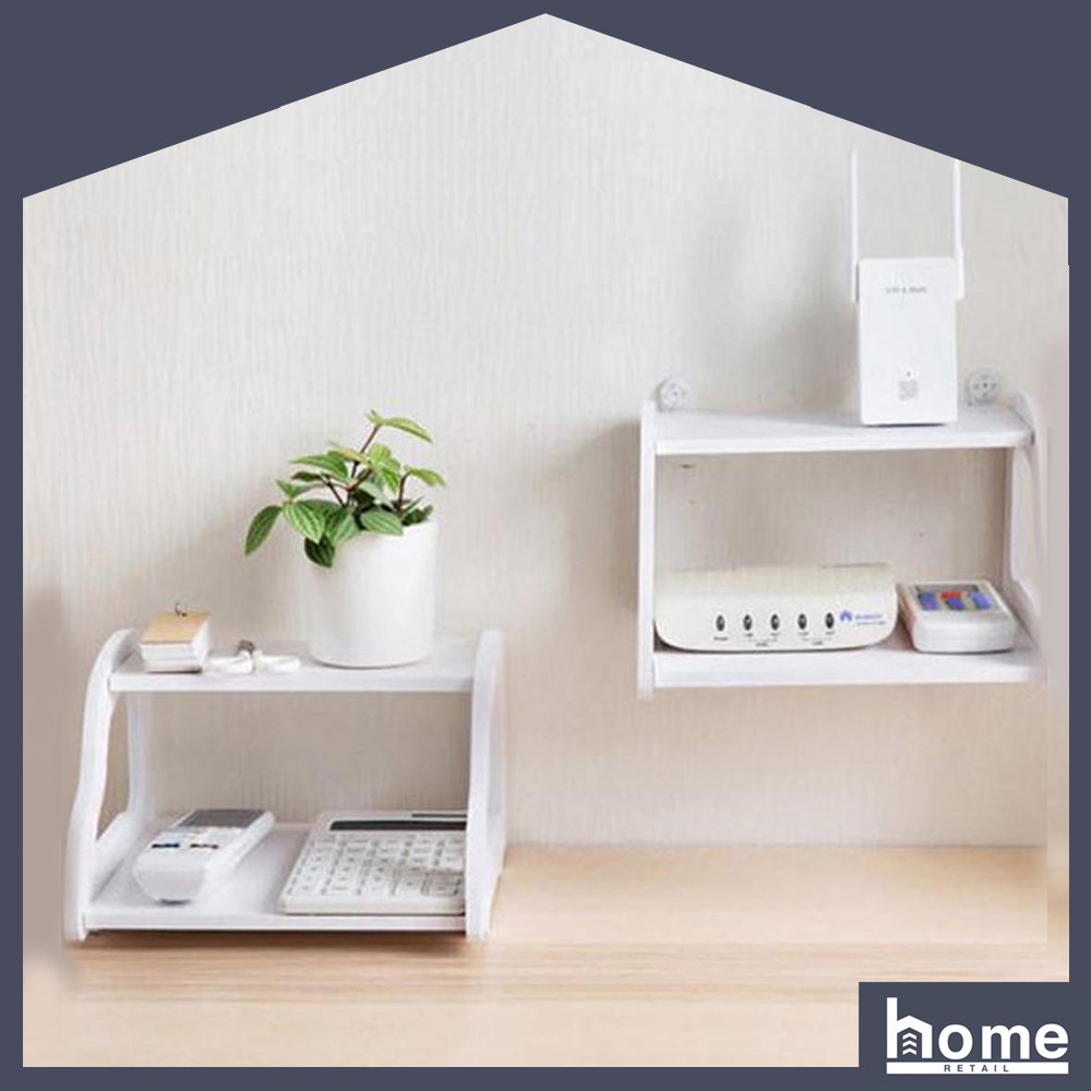 Rak dinding Desktop storage Rak dinding Rak vintage Wifi | Shopee Indonesia