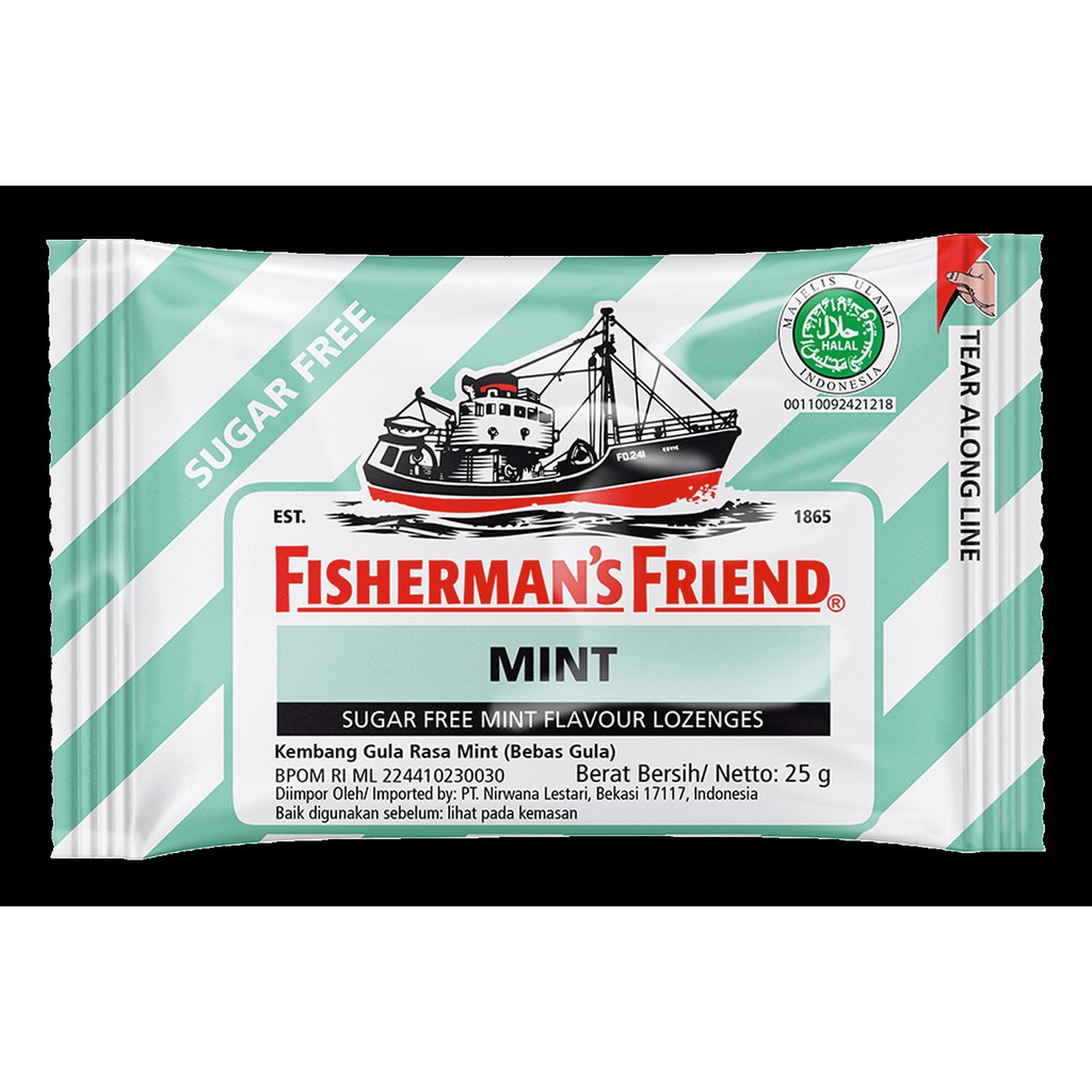 Jual FISHERMANS FRIEND Mint Candy 25g - Permen Menthol | Shopee Indonesia