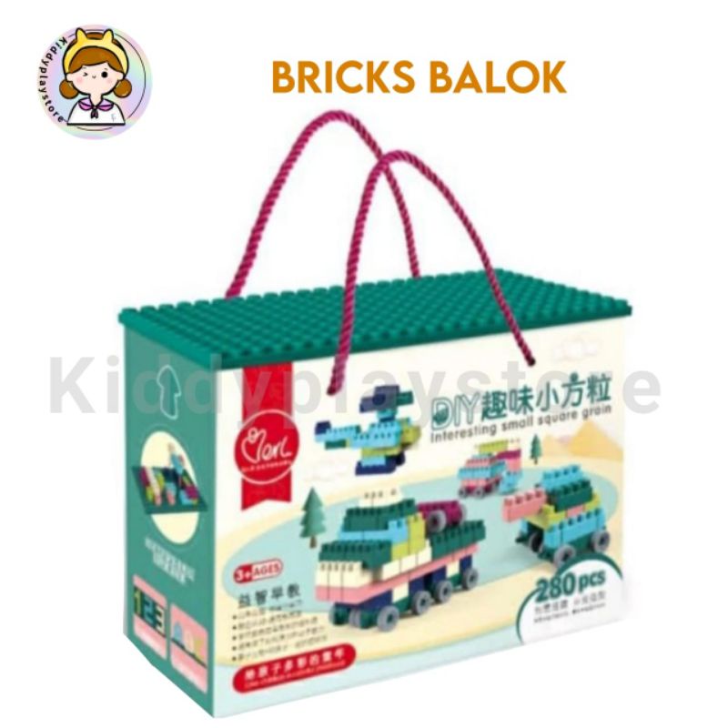 Jual Mainan Bricks Balok Anak anak, DIY Susunan Balok Anak | Shopee ...