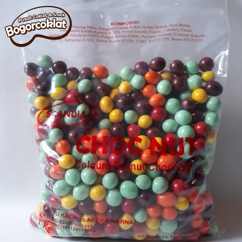 Coklat Scandia Choco Nut 1kg | Shopee Indonesia