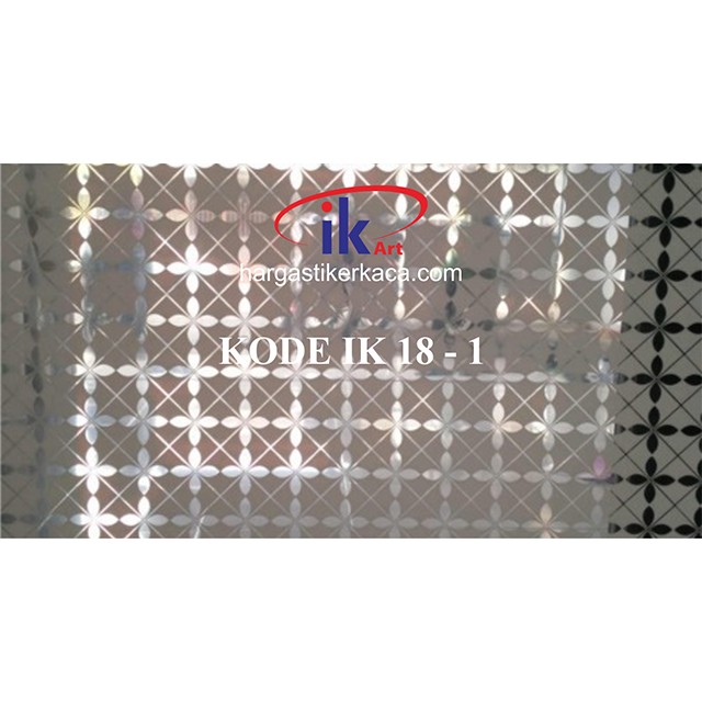 Jual STIKER KACA STICKER KACA MOTIF BATIK 90 CM TERMURAH KACA FILM ...