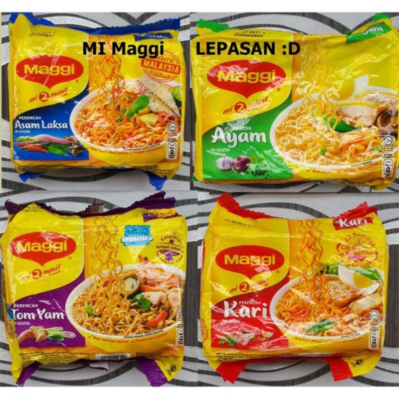 Jual MAGGI KARI MALAYSIA ADA 4 VARIAN RASA | Shopee Indonesia