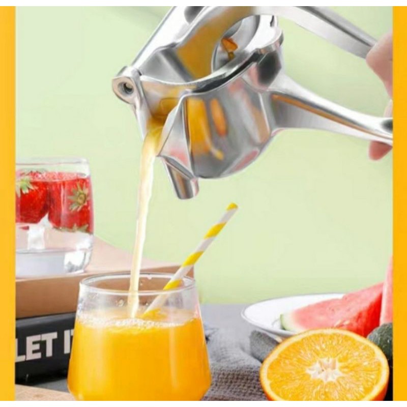 Jual Alat Pemeras Jeruk Lemon Buah Stainless Steel Jumbo Easy Fruit ...