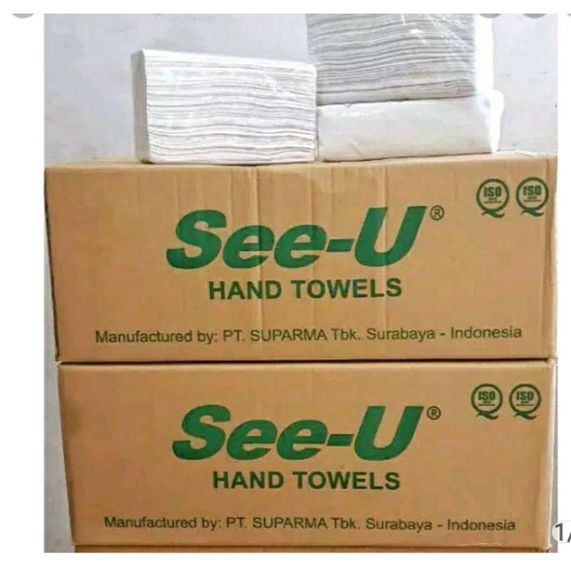 Jual Tissue see u handtowel 1 dus | Shopee Indonesia
