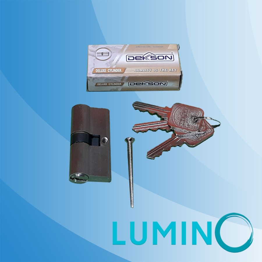 Jual Cylinder Dekkson Cyl DC DL 60 MM SN Double Silinder Kunci Pintu | Shopee Indonesia