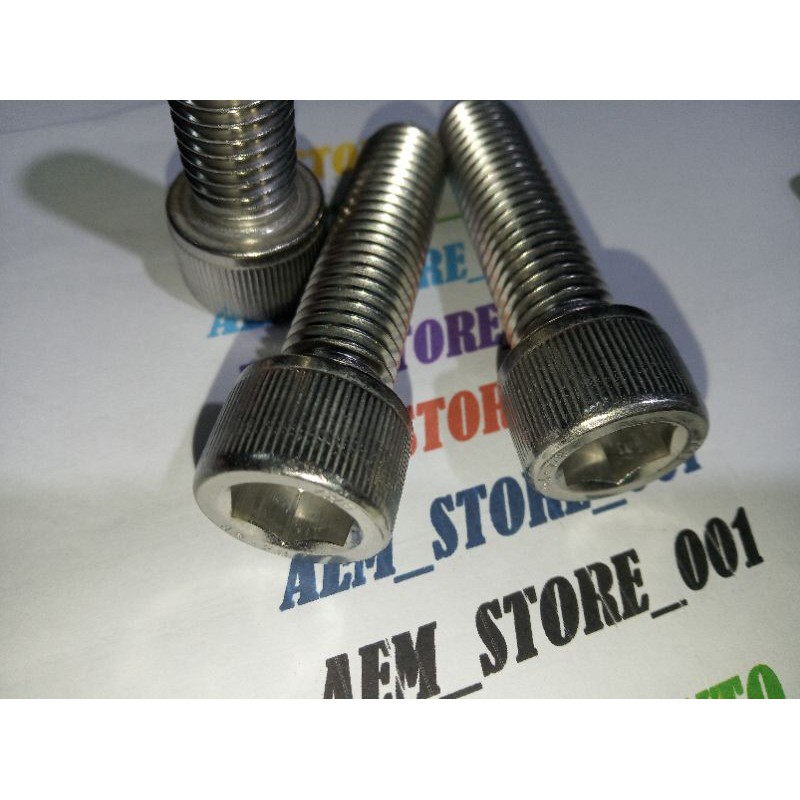 Jual Baut L M14 x 50 (5cm) stainless 304 THE A2-70 | Shopee Indonesia