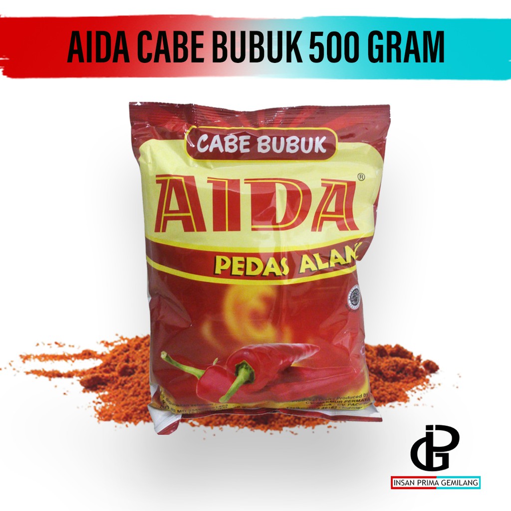 Jual Aida Cabe Bubuk 500 gr | Shopee Indonesia Jual Aida Cabe Bubuk 500 gr | Shopee Indonesia