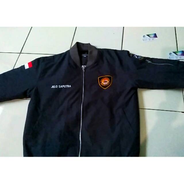 Jual JAKET PASKIBRA BISA REQUEST NAMA DAN LOGO SENDIRI FULL BORDIR ...