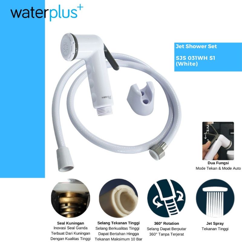 Jual JET SHOWER PUTIH 2 FUNGSI BIDET JET SHOWER TERBARU JET SHOWER BARU ...