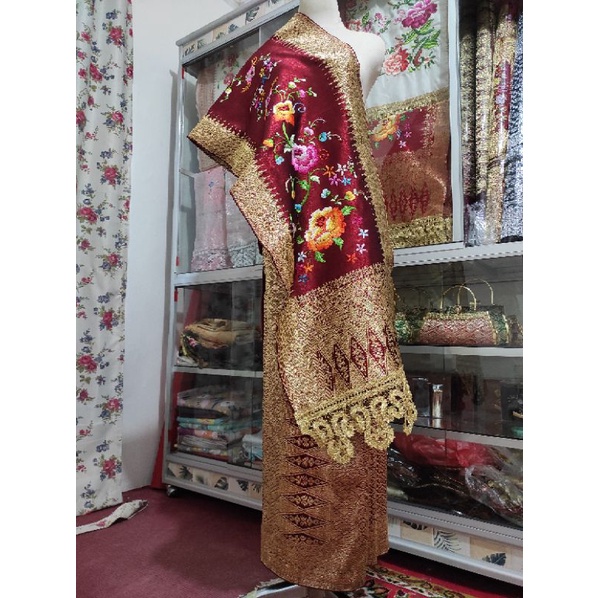 Jual SONGKET PANDAI SIKEK / SONGKET PADANG / SONGKET MINANG, SELENDANG ...