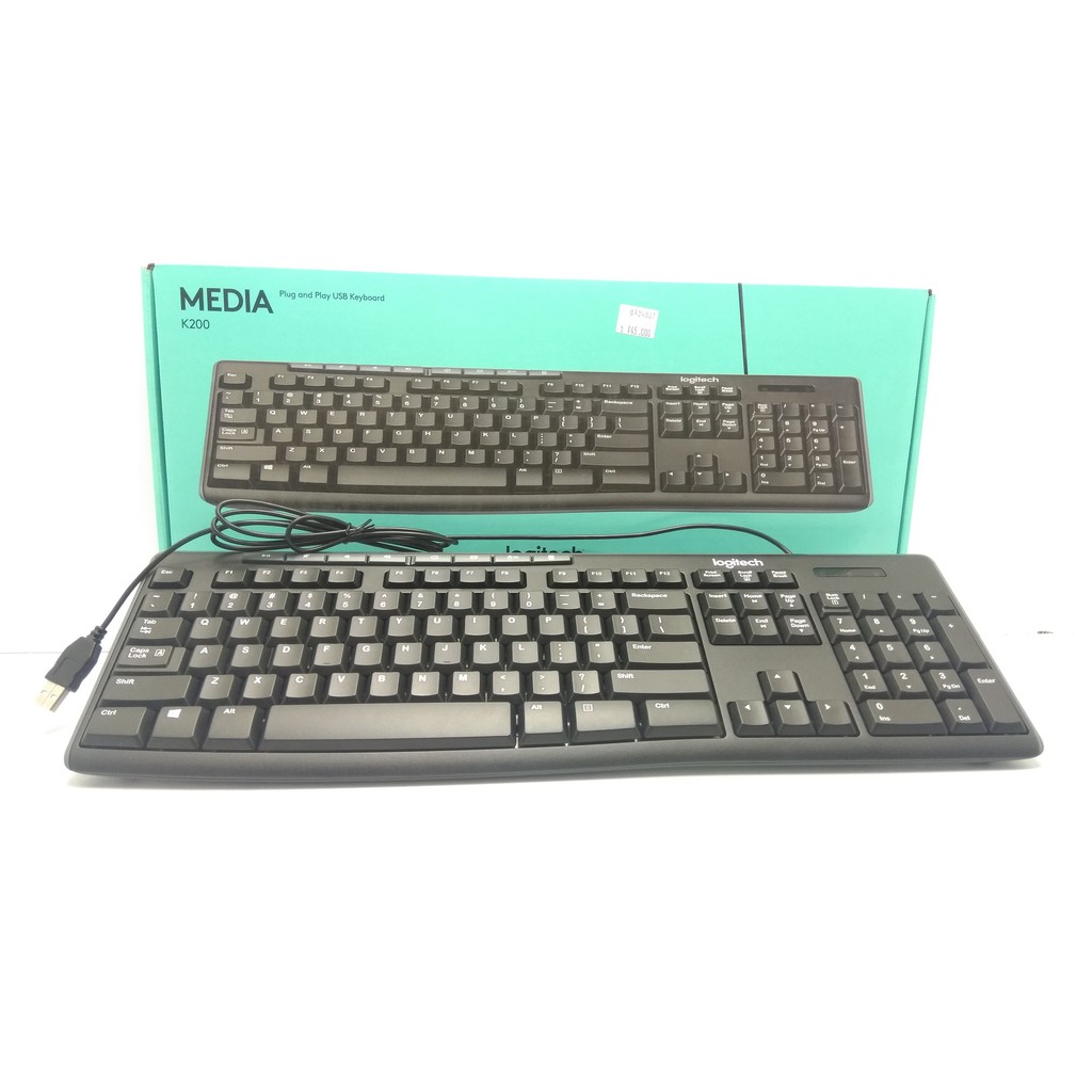 Jual Keyboard LOGITECH K200 | Shopee Indonesia