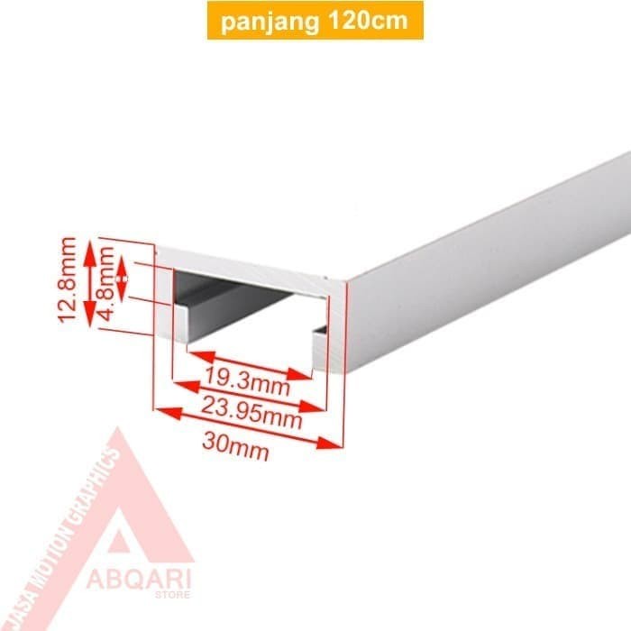 Jual miter track / router table track / t slot / rel / table saw track ...