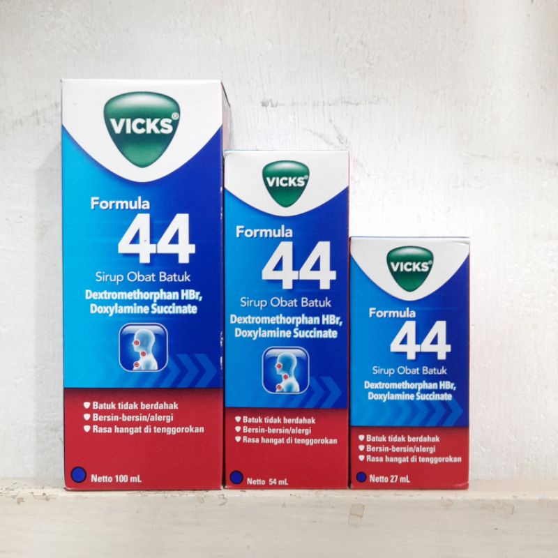 Jual Vicks Formula 44 F44 Sirup Dewasa | Shopee Indonesia