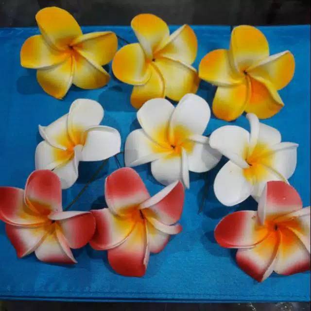 Jual Bunga Kamboja Tangkai Khas Adat Bali (isi : 6 pics) | Shopee Indonesia