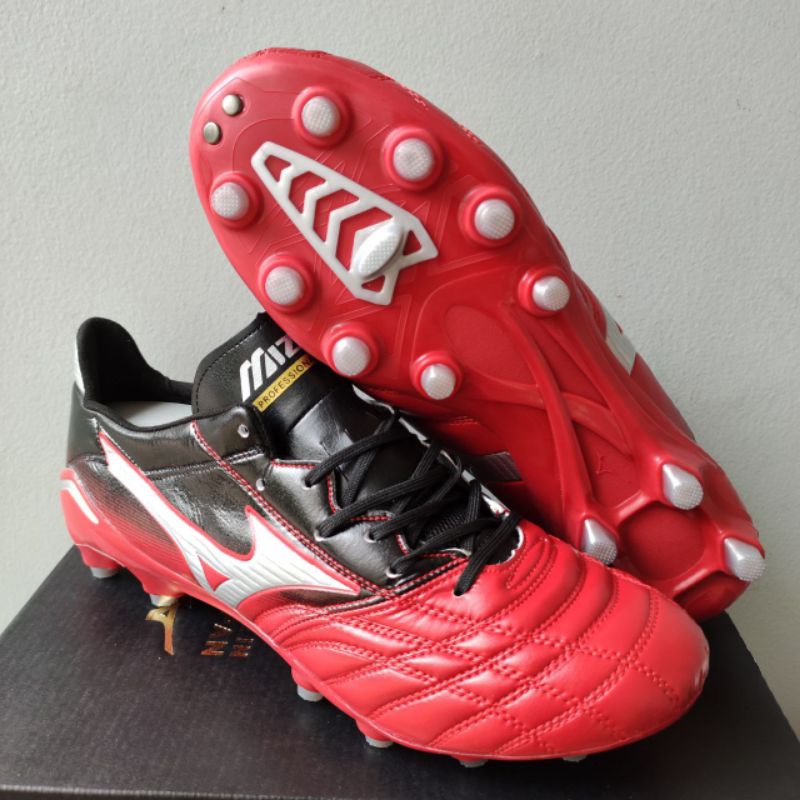 Jual Sepatu Bola MIZUNO MORELIA NEO 2 BLACK RED | Shopee Indonesia