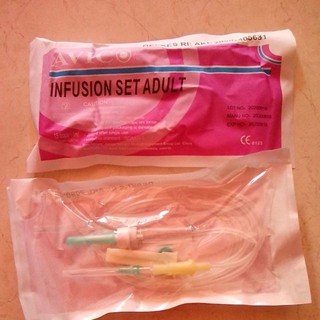 Infuset dewasa / selang infus / alat infus / infus set / infuset makro ...