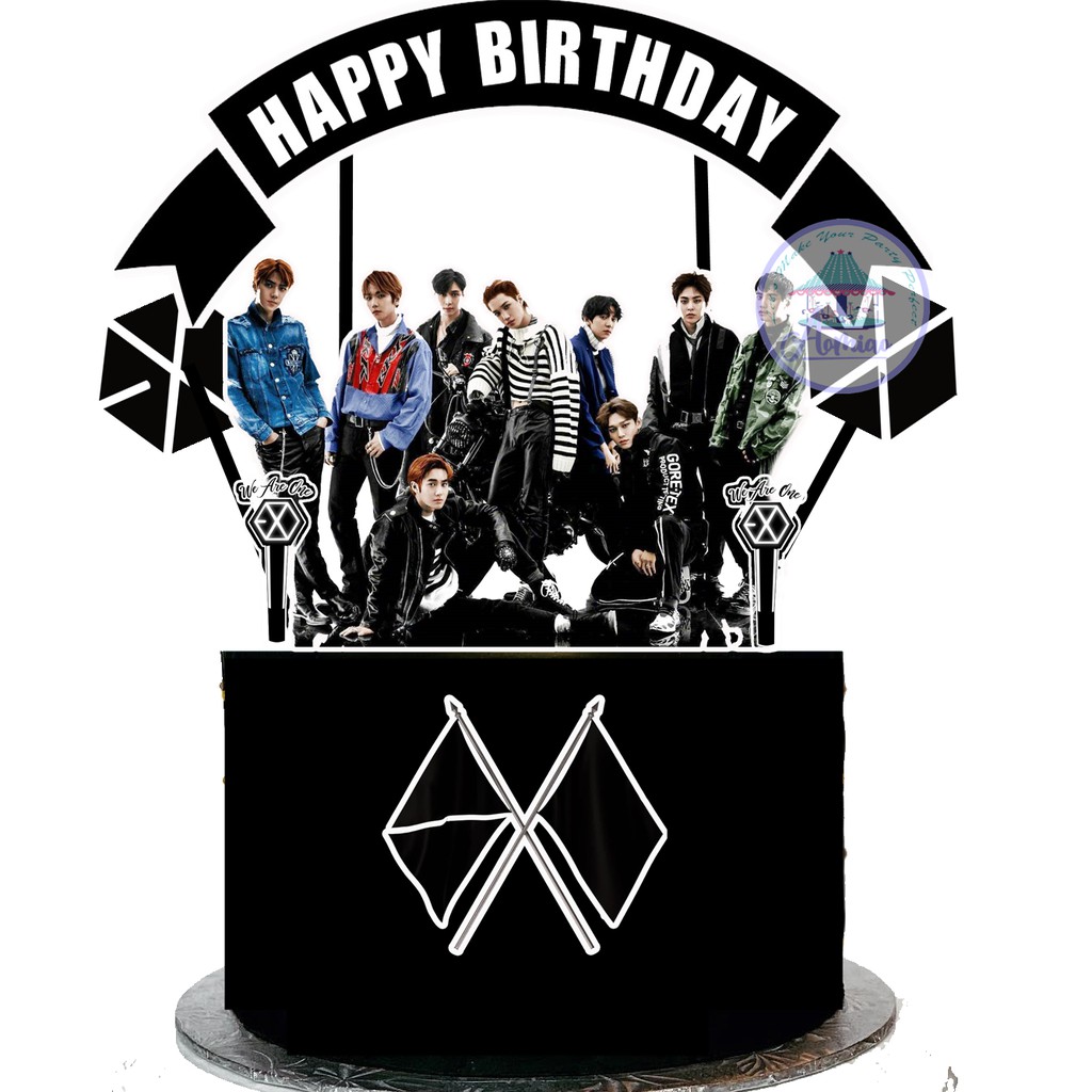 Jual Kpop BTS EXO cake topper Indonesia|Shopee Indonesia