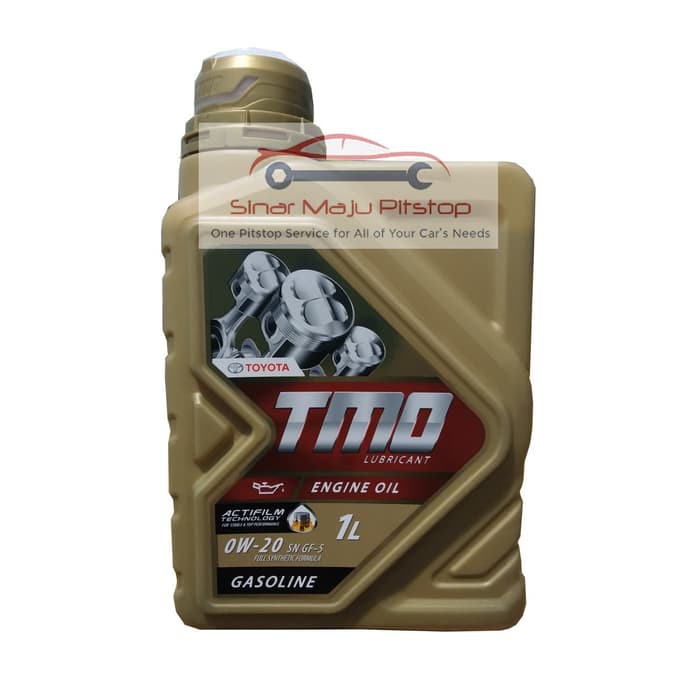 Jual Toyota Motor Oil TMO Full Synthetic 0W-20 API SN 1 Liter - Pelumas ...