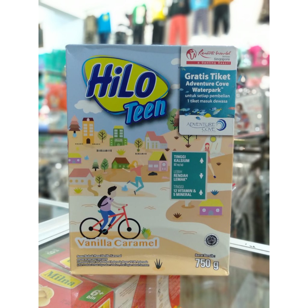 Jual HILO TEEN VANILA CARAMEL 750G | Shopee Indonesia