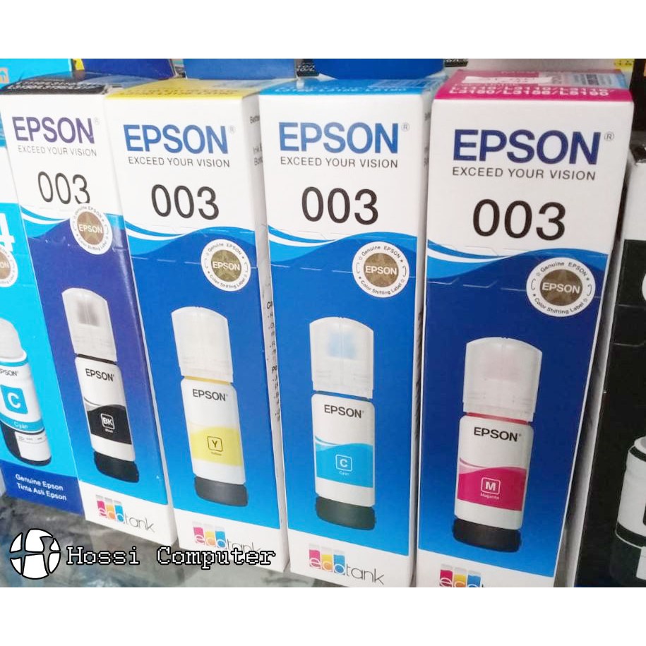 Jual TINTA EPSON 003 ORIGINAL Baru 100% | Shopee Indonesia