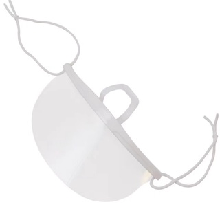 Jual Masker Penutup Mulut Transparan Koki Kantin Restoran / Face Shield ...