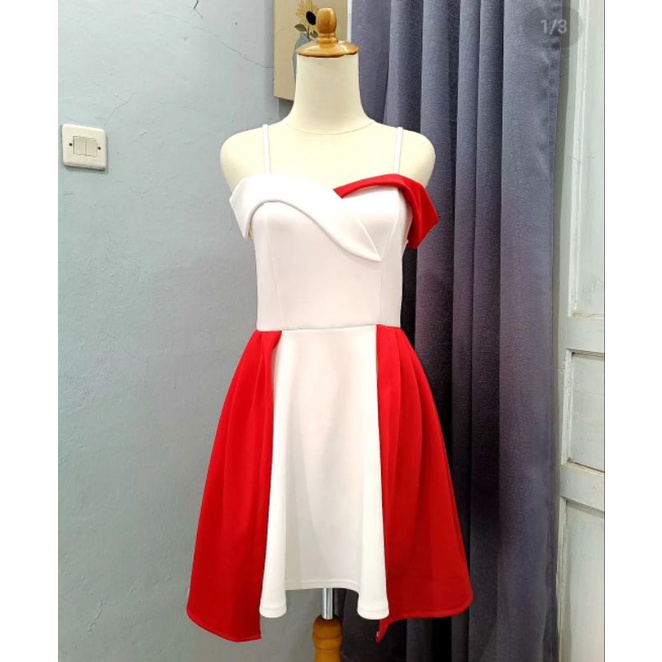 Jual PRELOVED KOSTUM MERAH PUTIH / BAJU KEMERDEKAAN MODEL SABRINA ...