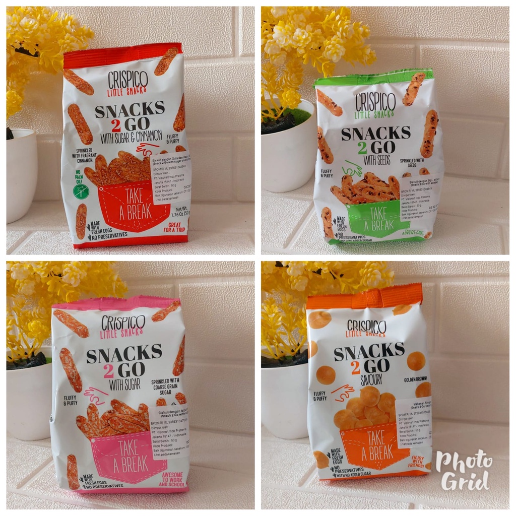 Jual Crispico Snacks 2 Go 50 gr | Shopee Indonesia