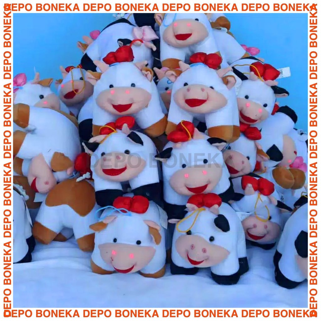 Jual BONEKA SAPI MINI SAPI UKURAN S VELBOA SNI | Shopee Indonesia