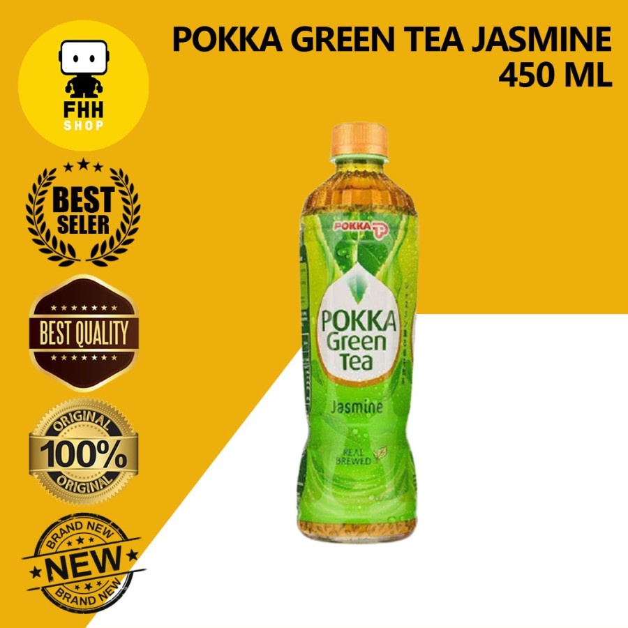 Jual POKKA Green Tea 450 ml | Shopee Indonesia