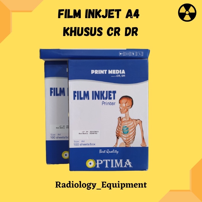 Jual FILM INKJET RADIOLOGI A4 RONTGEN RONSEN RONGENT XRAY RUMAH SAKIT ...