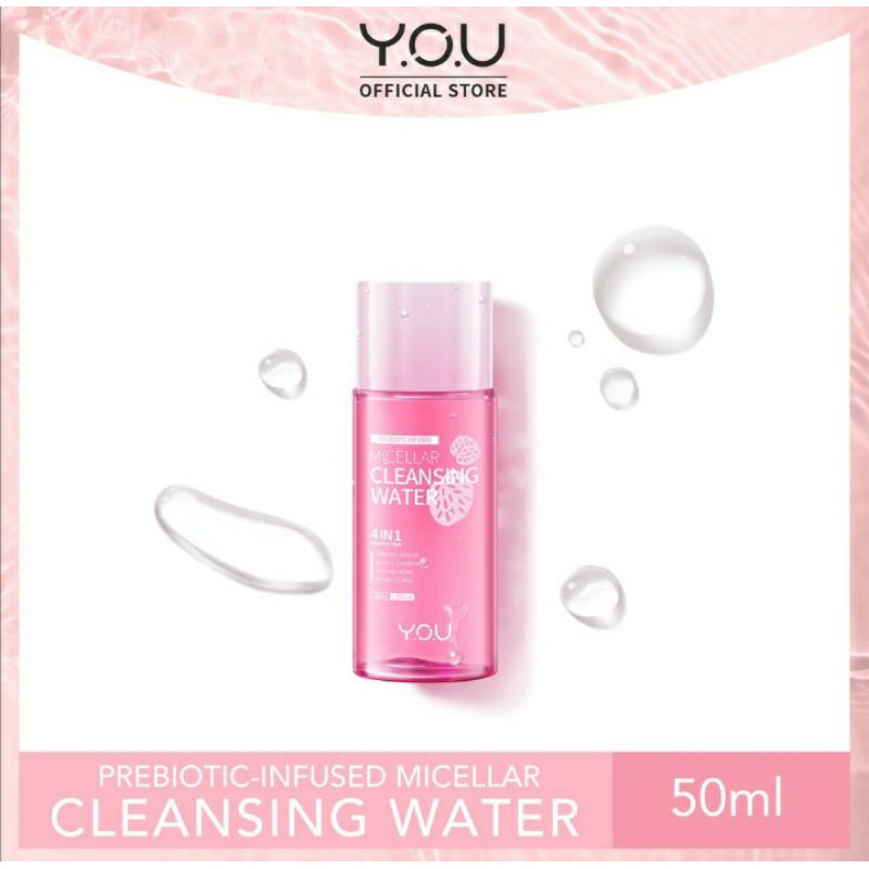 Jual YOU Prebiotic-Infused Micellar Cleansing Water 50ml | Shopee Indonesia