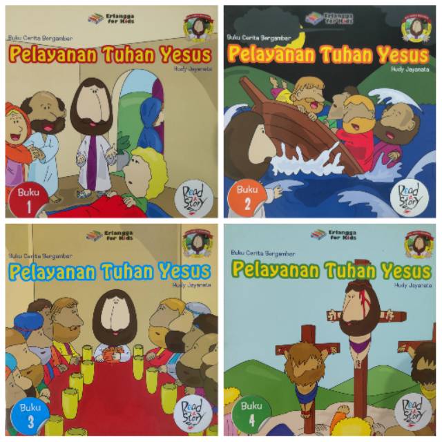 Jual Buku Cerita Anak Kristiani : Pelayanan Tuhan Yesus | Shopee Indonesia