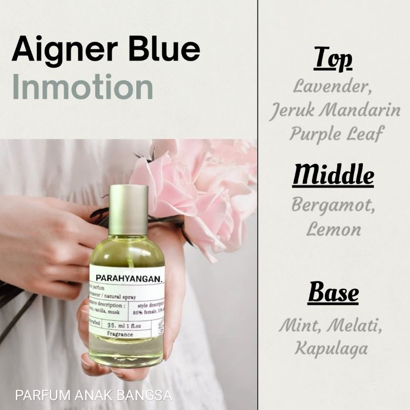 Jual Aigner Blue Inmotion Parfum Pria Parfum Parahyangan EDP Indonesia ...