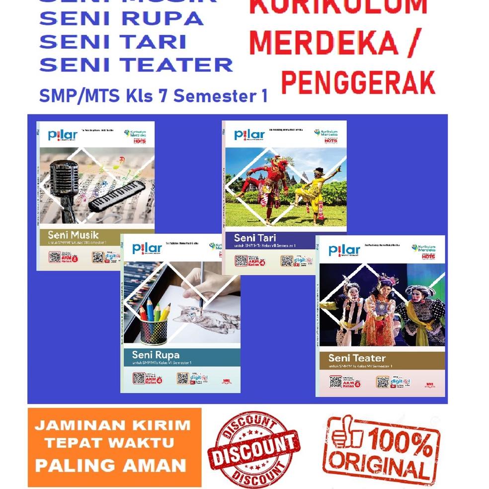 Jual Harga Promo.. Pilar Kurikulum Merdeka SMP Kelas 7 Semester 1 Penerbit Warna Mukti Grafika ...