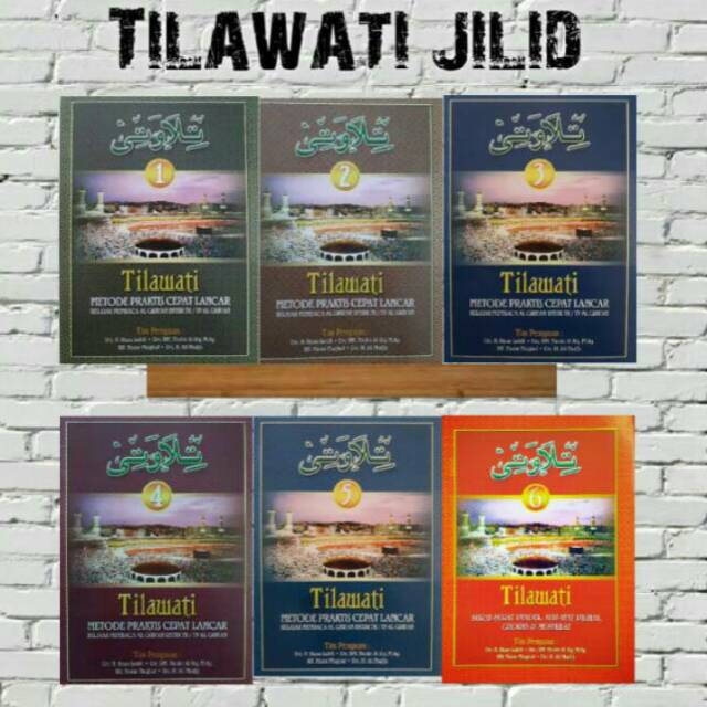 BUKU TILAWATI JILID 1,2,3,4,5,6 | Shopee Indonesia